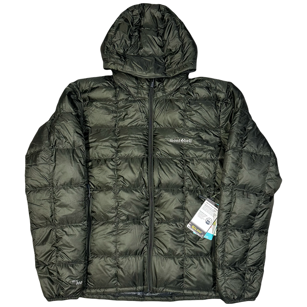 Montbell Superior Down Parka Puffer Jacket In Dark Green ( US/EUR L ...