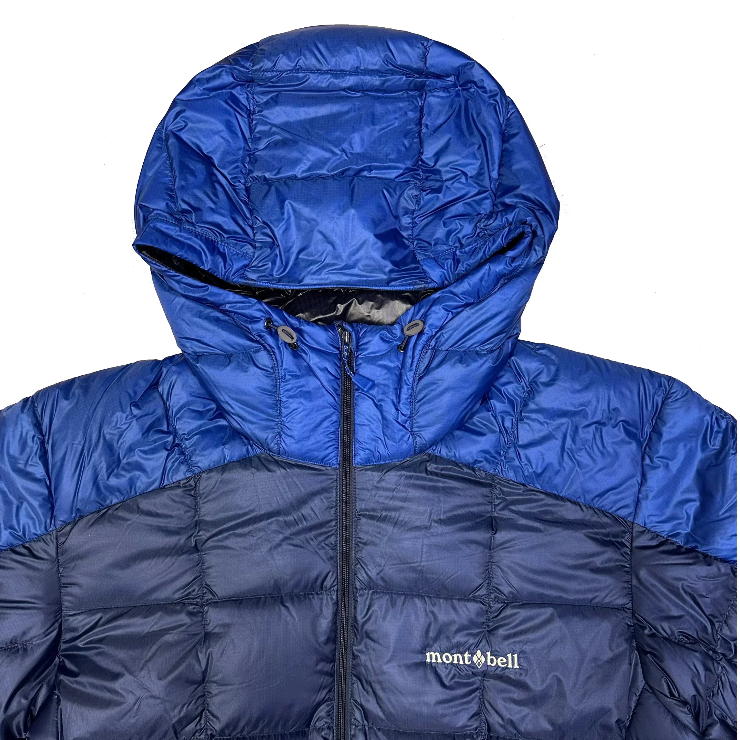 Montbell Superior Down Parka Puffer Jacket In Navy & Blue ( S ) – 1036 ...