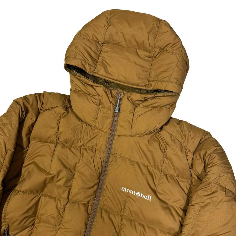 Montbell Puffer Jacket In Brown - Neige Down Parka ( S ) – 1036 Emporium